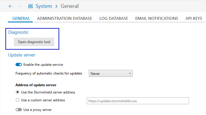 Diagnosing issues on backoffice components